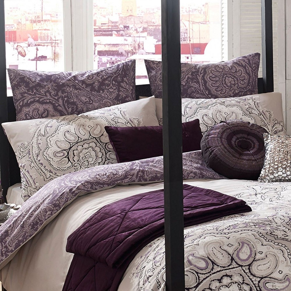 Reema Amethyst Bedlinen by Elizabeth Hurley | House of Bedding
